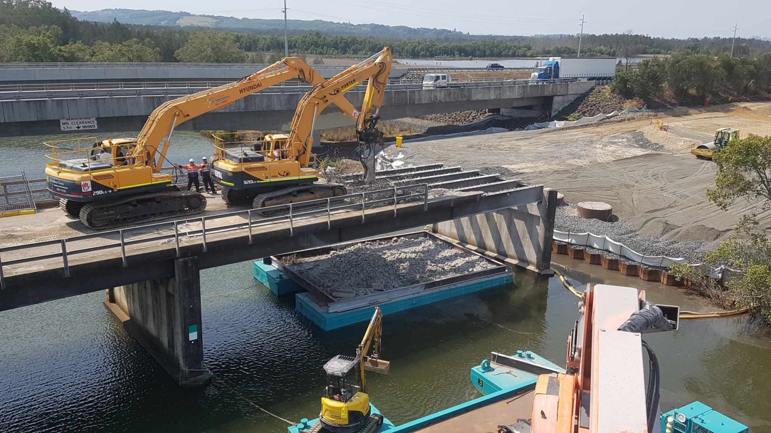 Bridge Demolition Brisbane - Next Gen Demolition
